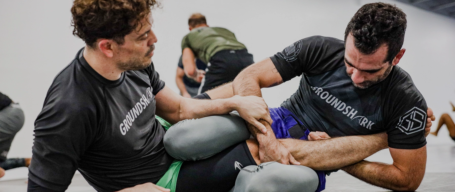 GROUNDSHARK Jiu Jitsu BJJ Rashguards SS – GROUNDSHARK.COM